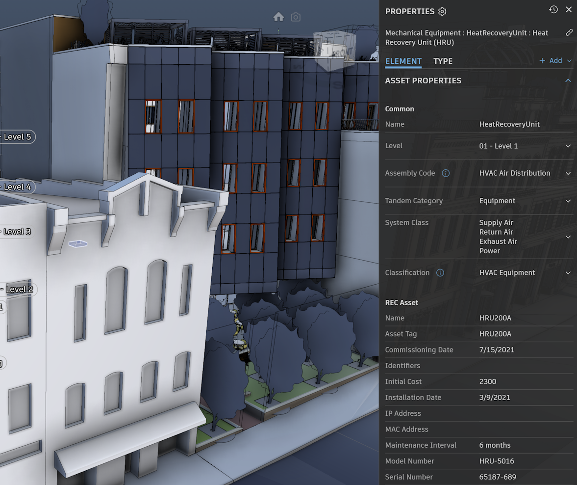 Update Asset Data With Tandem Data Api Autodesk Platform Services 8063